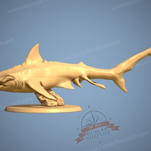 Hammerhead Shark Lord of the Print Pathfinder Dungeons & Dragons ...