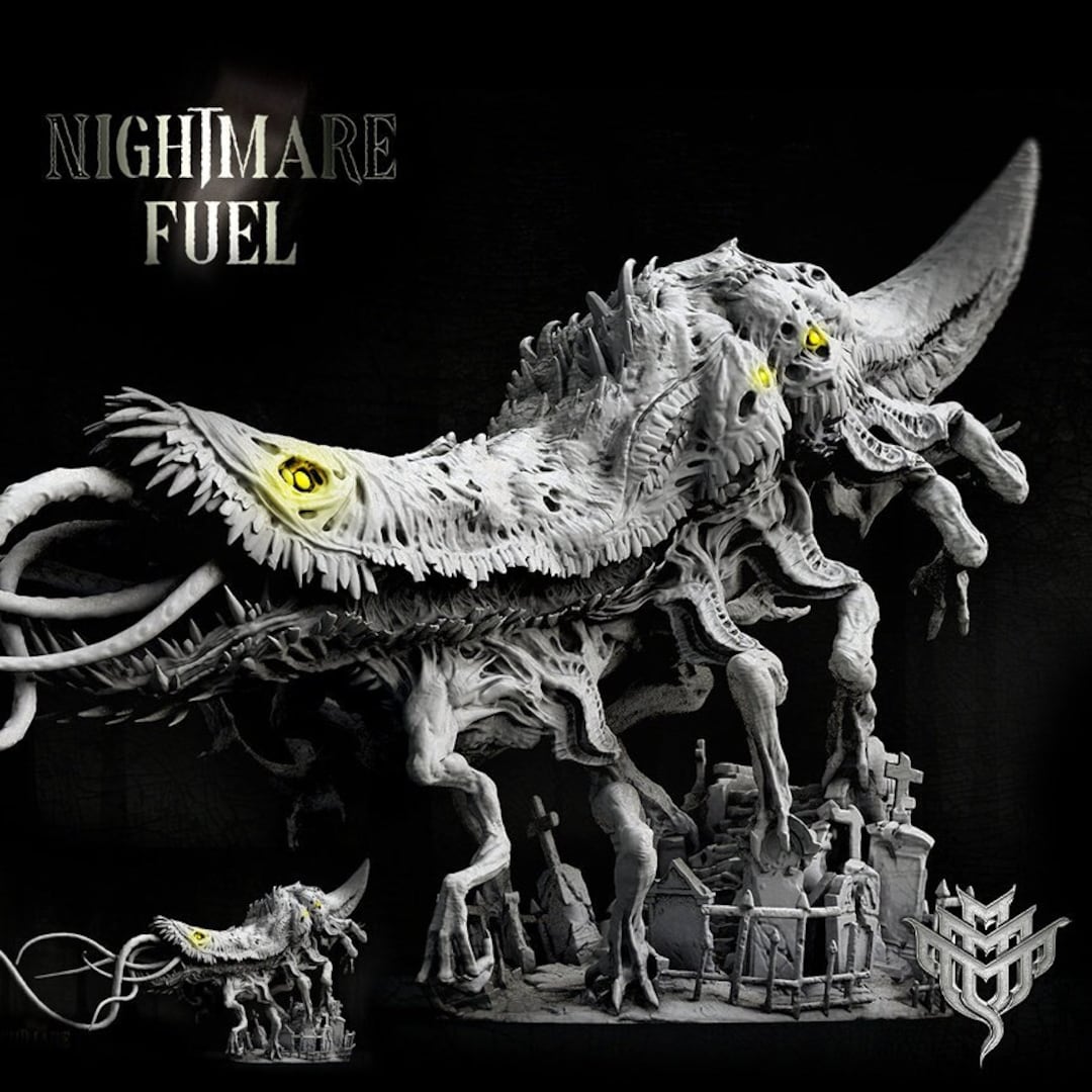 One, of Many Mouths Nightmare Fuel Mini Monster Mayhem Dungeons and ...