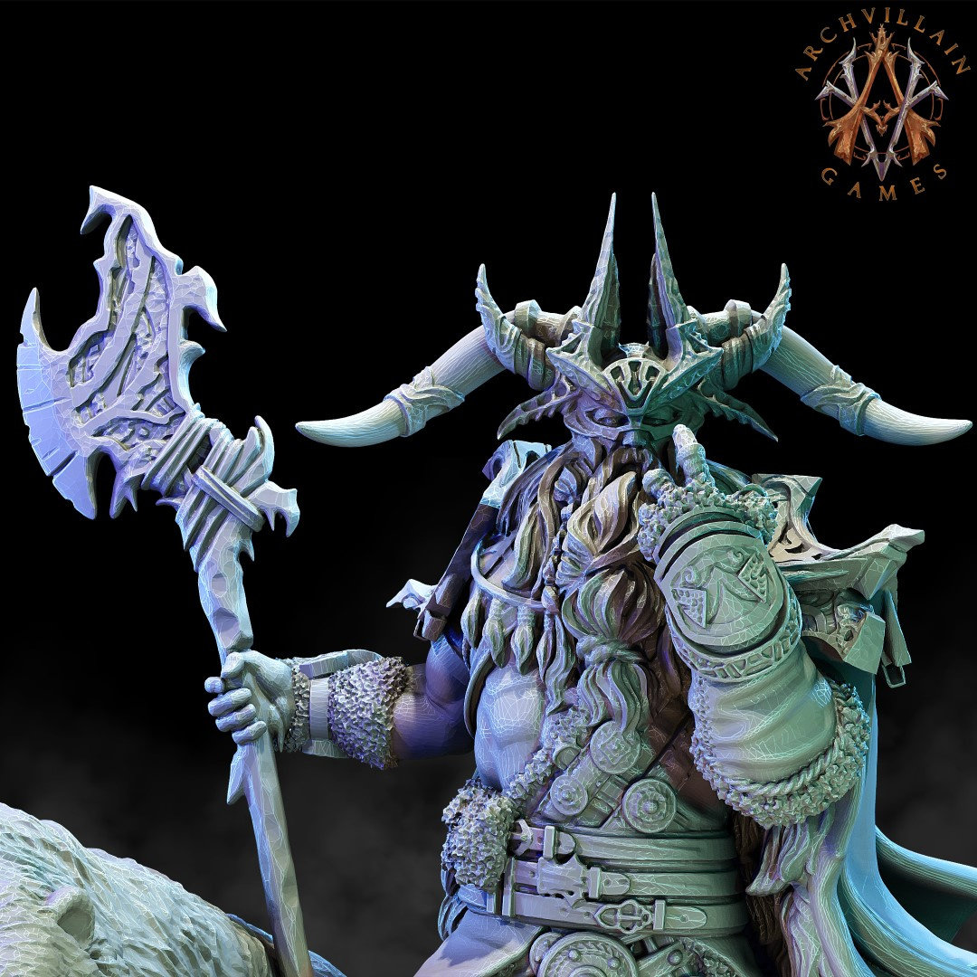 Frost Giant Jarl Archvillain Games Dungeons and Dragons - Etsy UK