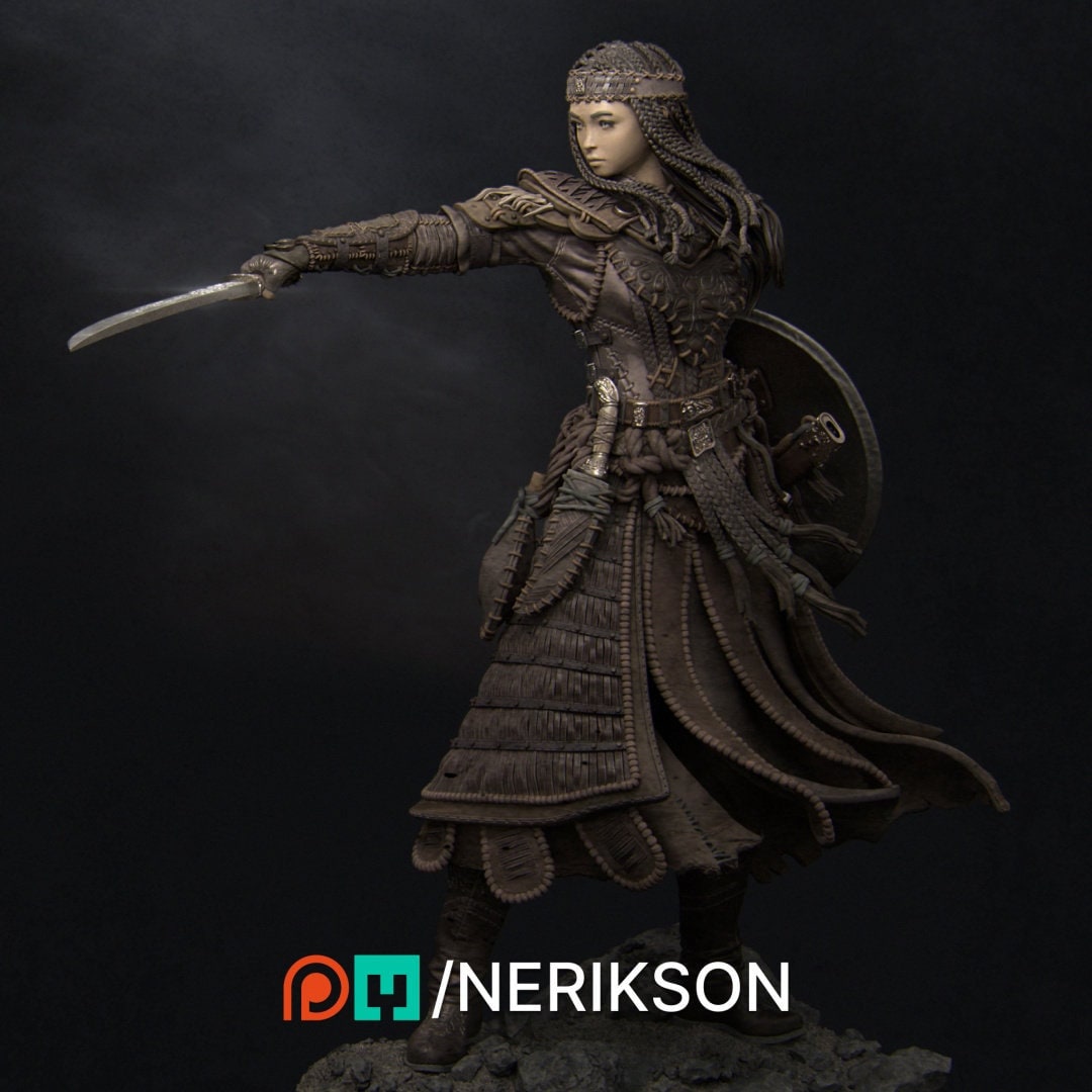 Tuya the Undefeated Nerikson Ernest Nemirovskiy Miniatures Dungeons and ...
