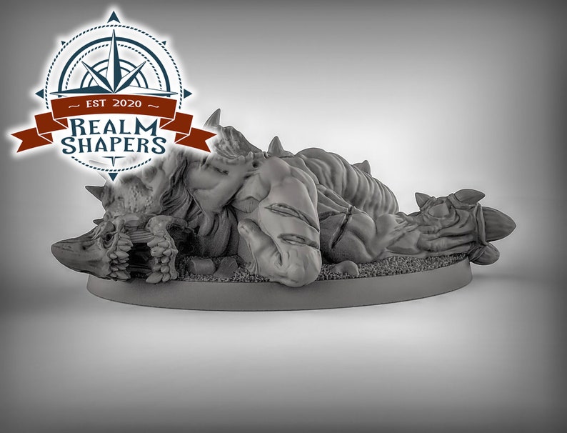 Miniature Bases Dead Monster Base 25mm to 65mm | Etsy