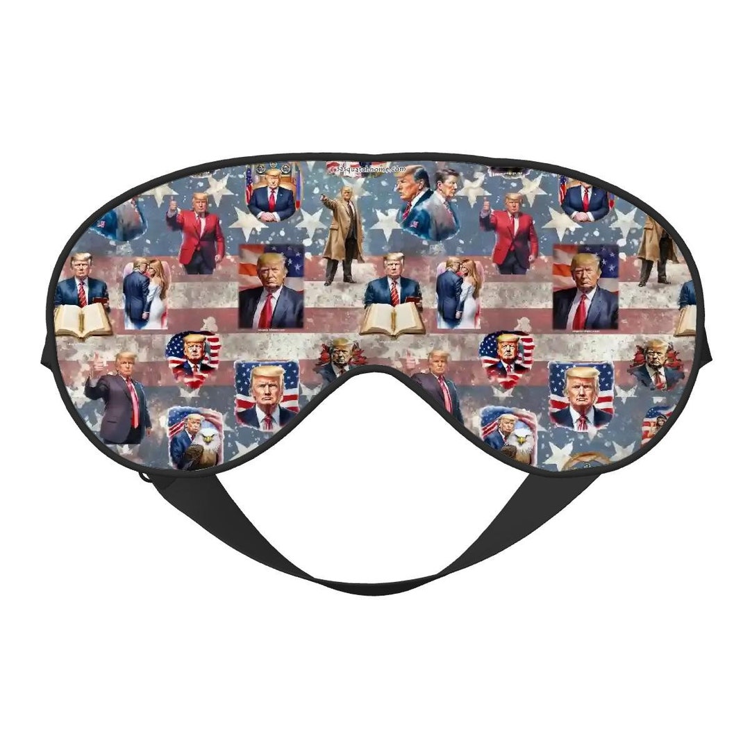 Donald Trump Patriot 1 Soft Eye Polyester Eye Mask Light Blocker - Etsy