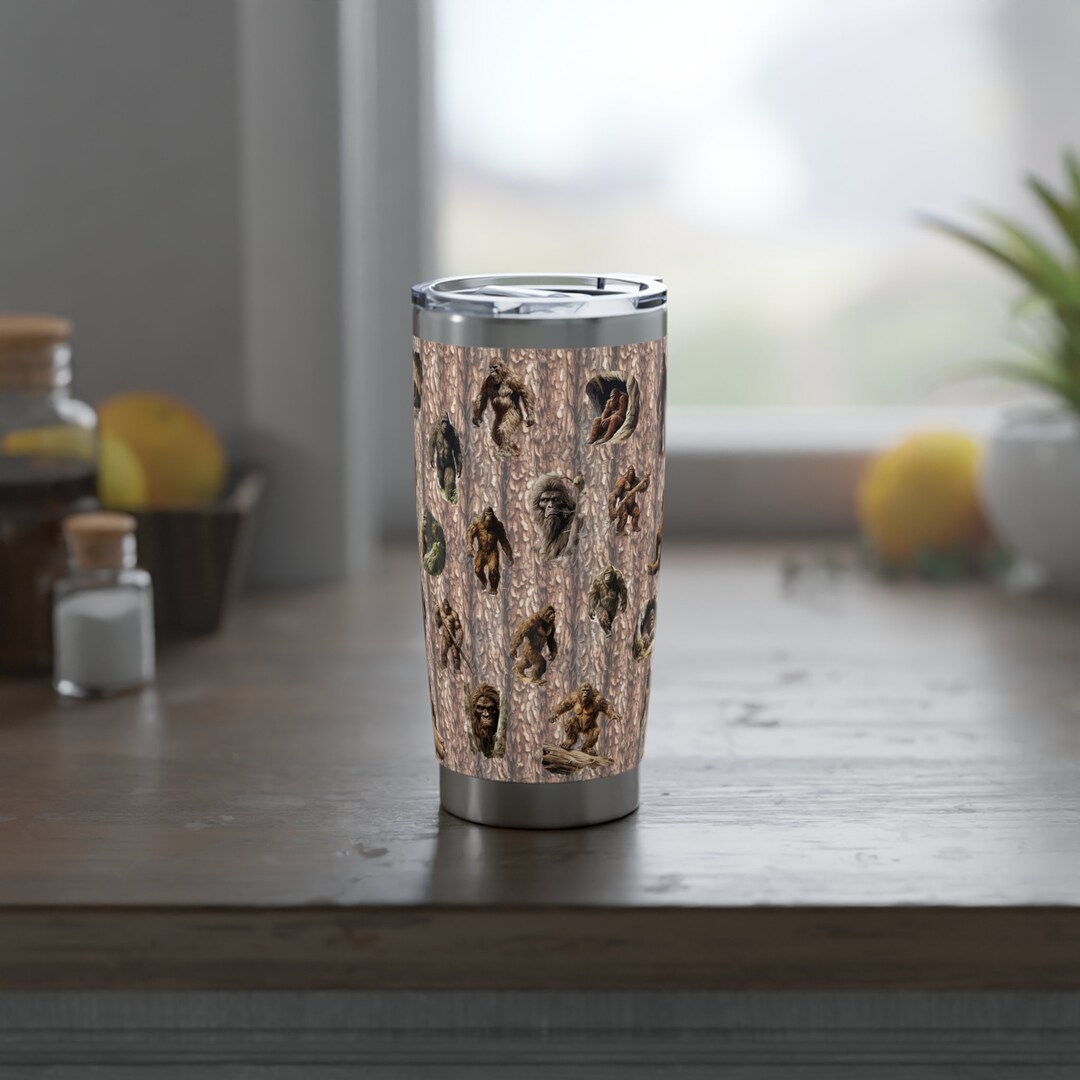 Sasquatch Bigfoot Collage Vagabond 20oz Tumbler - Etsy