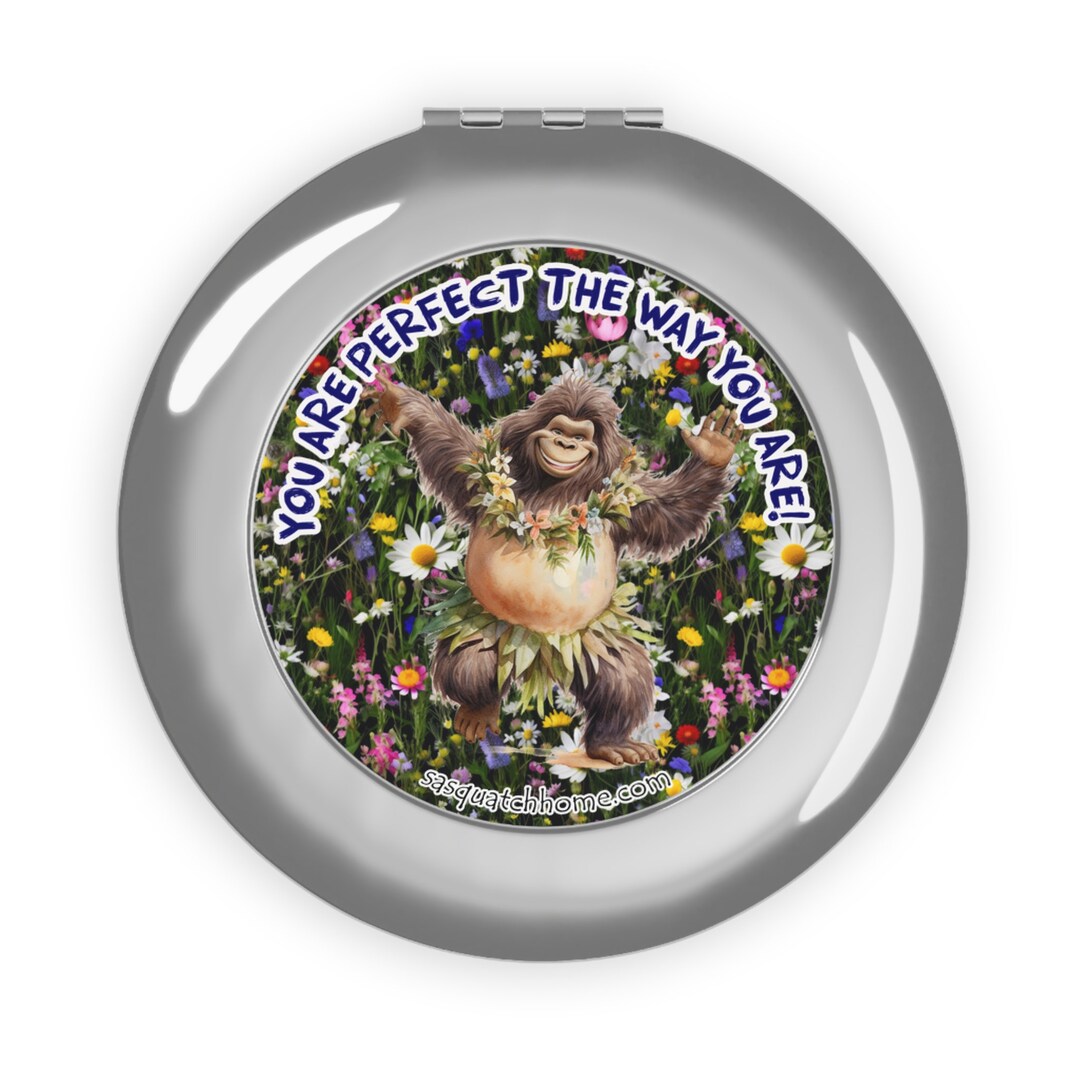 Sasquatch Bigfoot You Are Perfect Hula Dance Squatch Compact Travel ...
