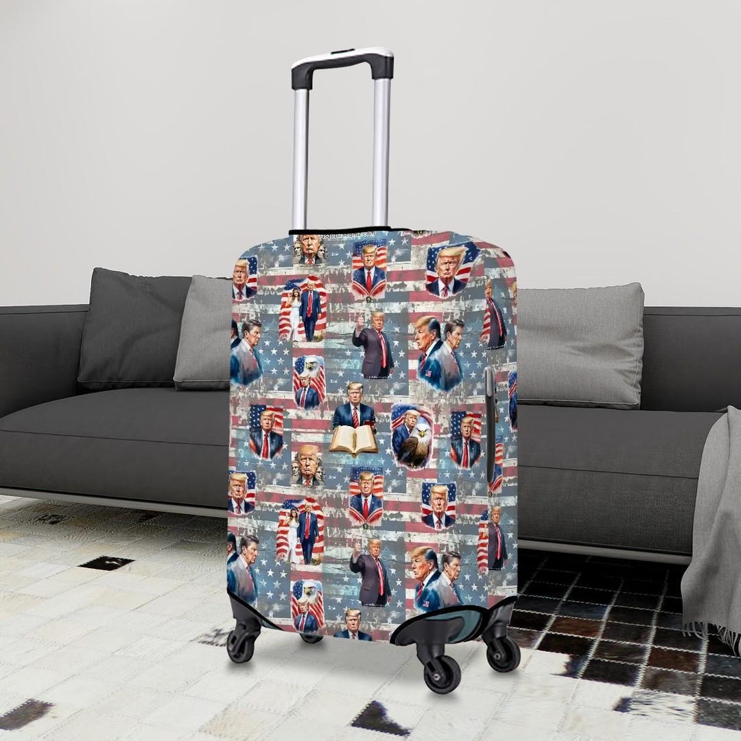Donald Trump Designs Luggage Cover Protector - Etsy