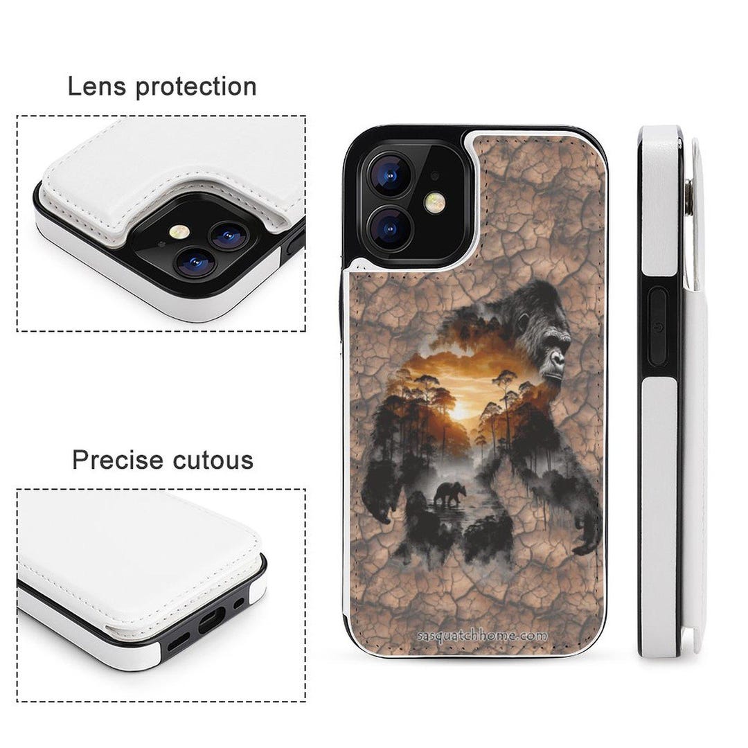 Earthy Sasquatch, iPhone 12 Series Cell Phone Cases / Flip Wallet - Etsy