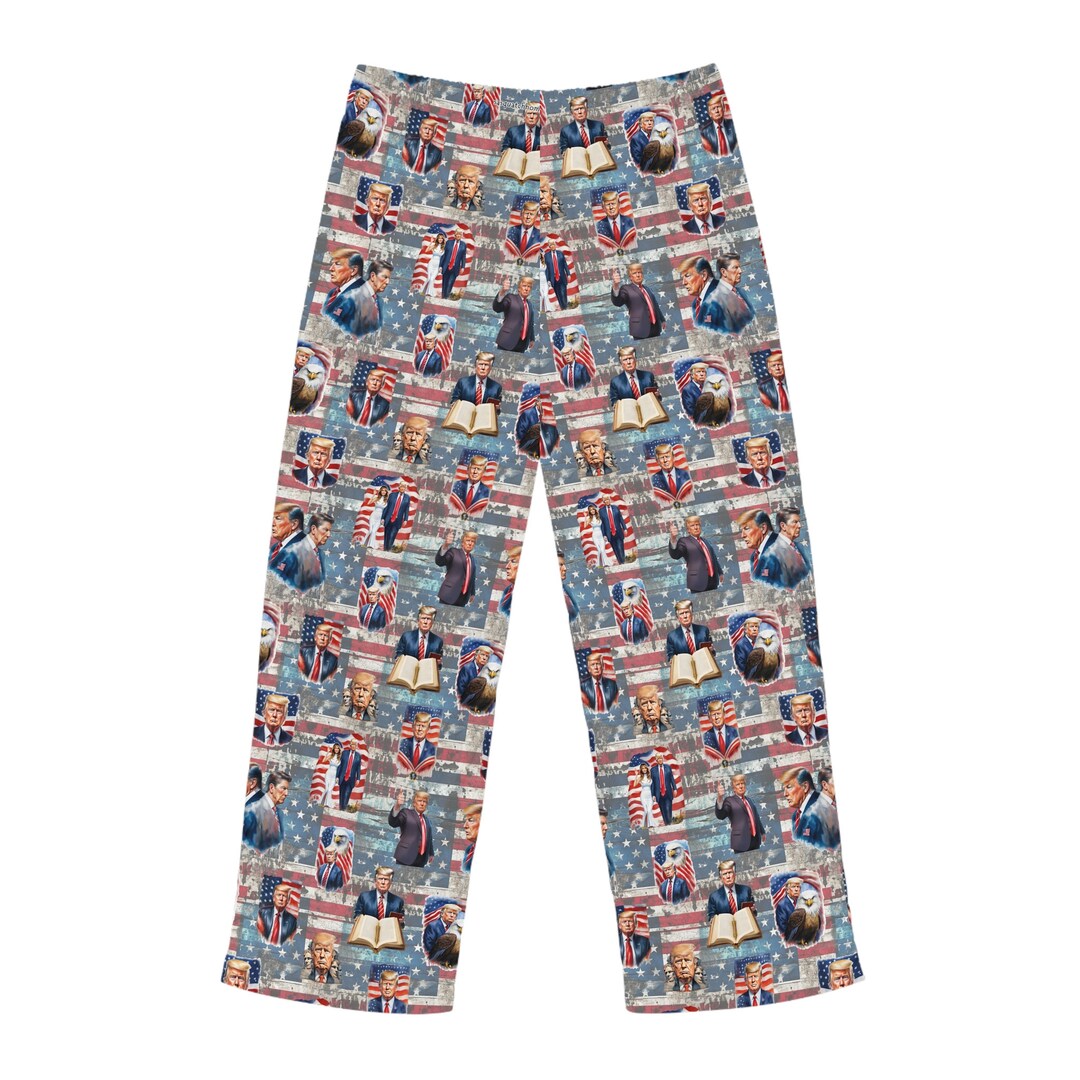 Donald Trump 45th President MAGA Men's Pajama Pants - Etsy