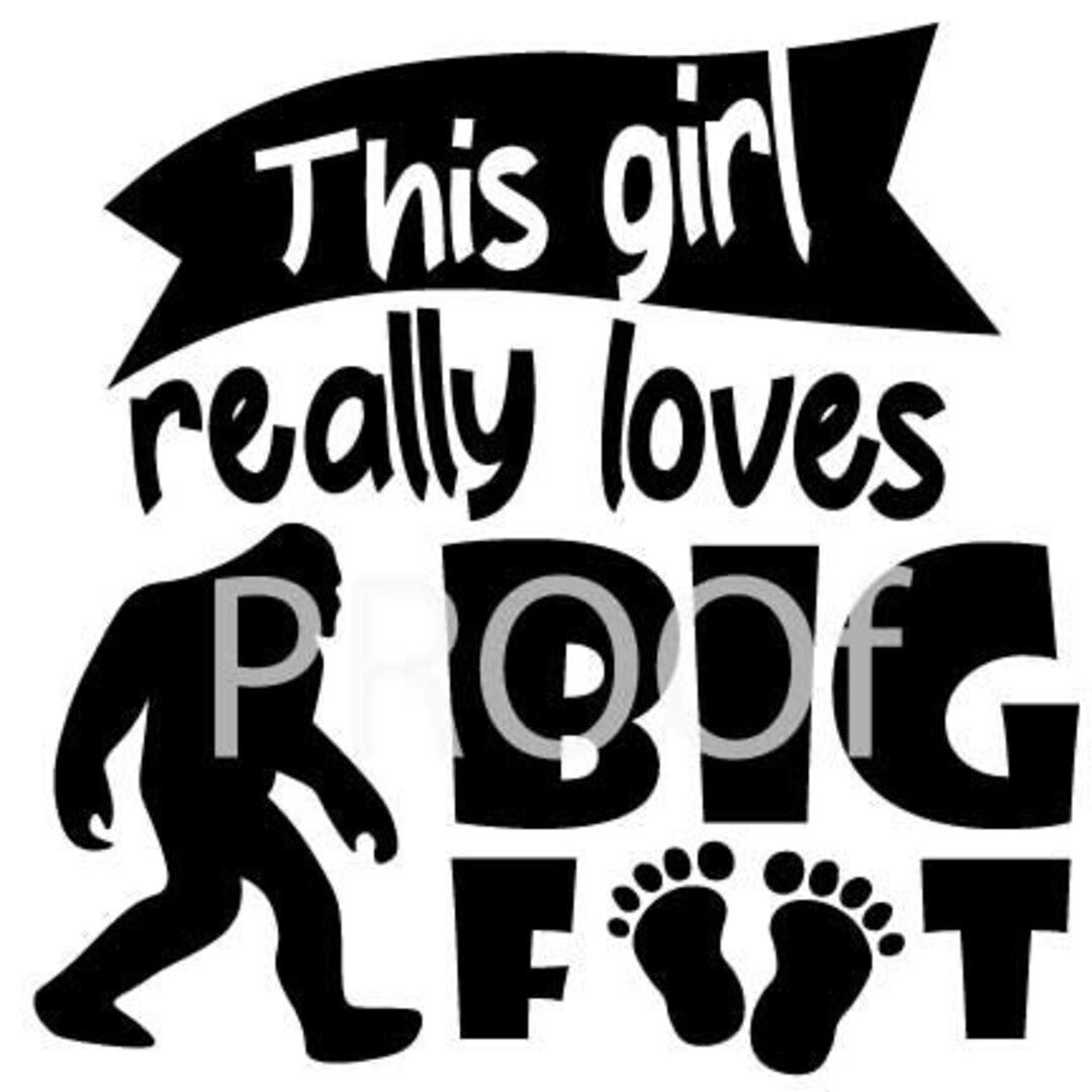 Big Foot / Sasquatch Funny Squatch 15 SVG, PNG, DXF & Pdf Formats - Etsy