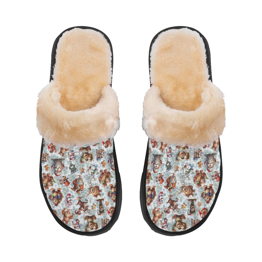 Bigfoot, Sasquatch Men's Home Comfy Slippers, Sasquatch House Shoes - Etsy