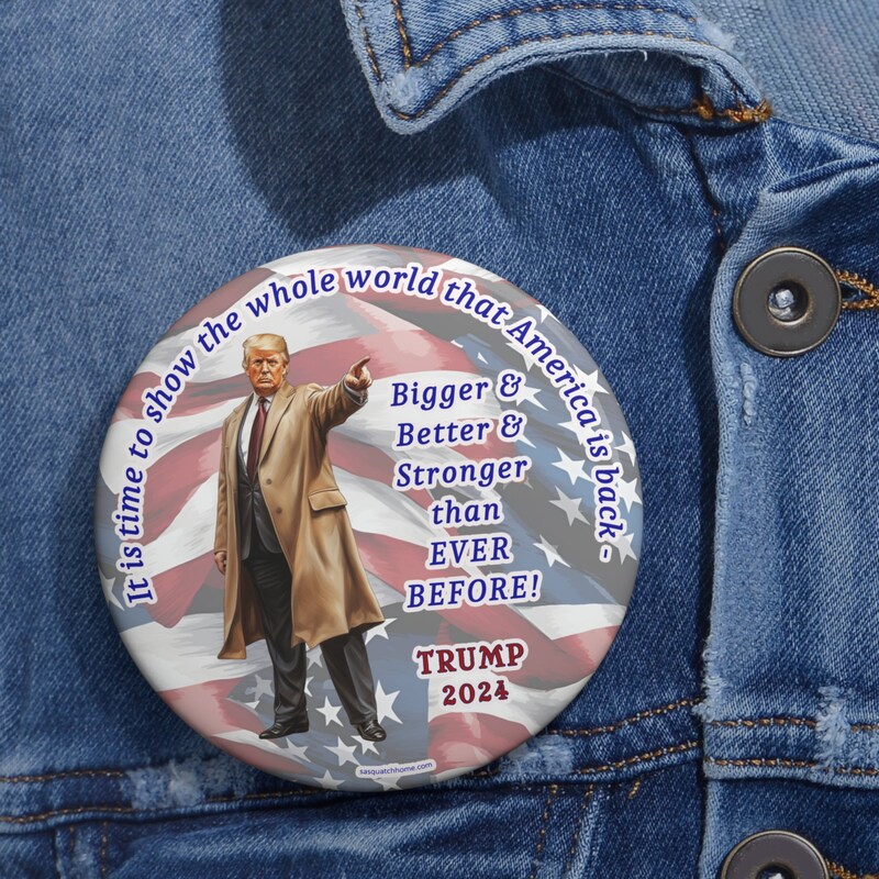 Donald Trump Lapel Pin - Etsy