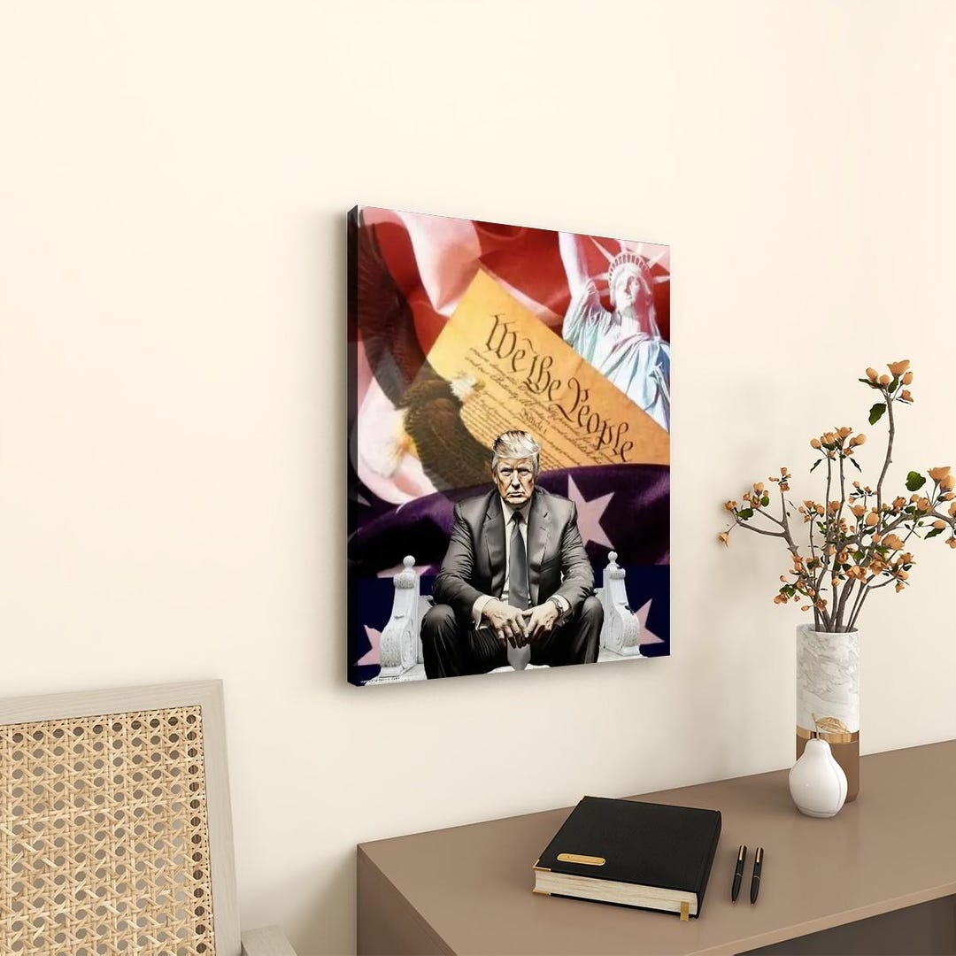 Donald Trump 16" X 20" Canvas Wall Art Prints - Etsy