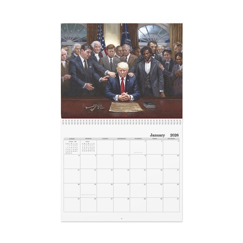 Trump 2026 Calendar - Etsy