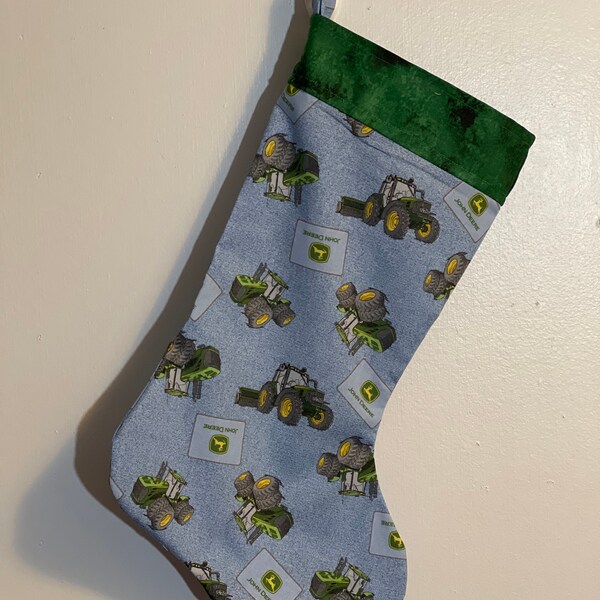 John Deere Stocking - Etsy