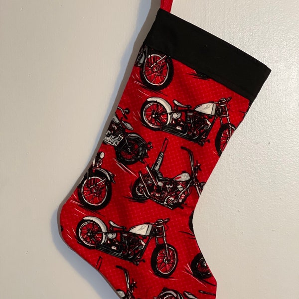 Motorcycle Stocking - Etsy