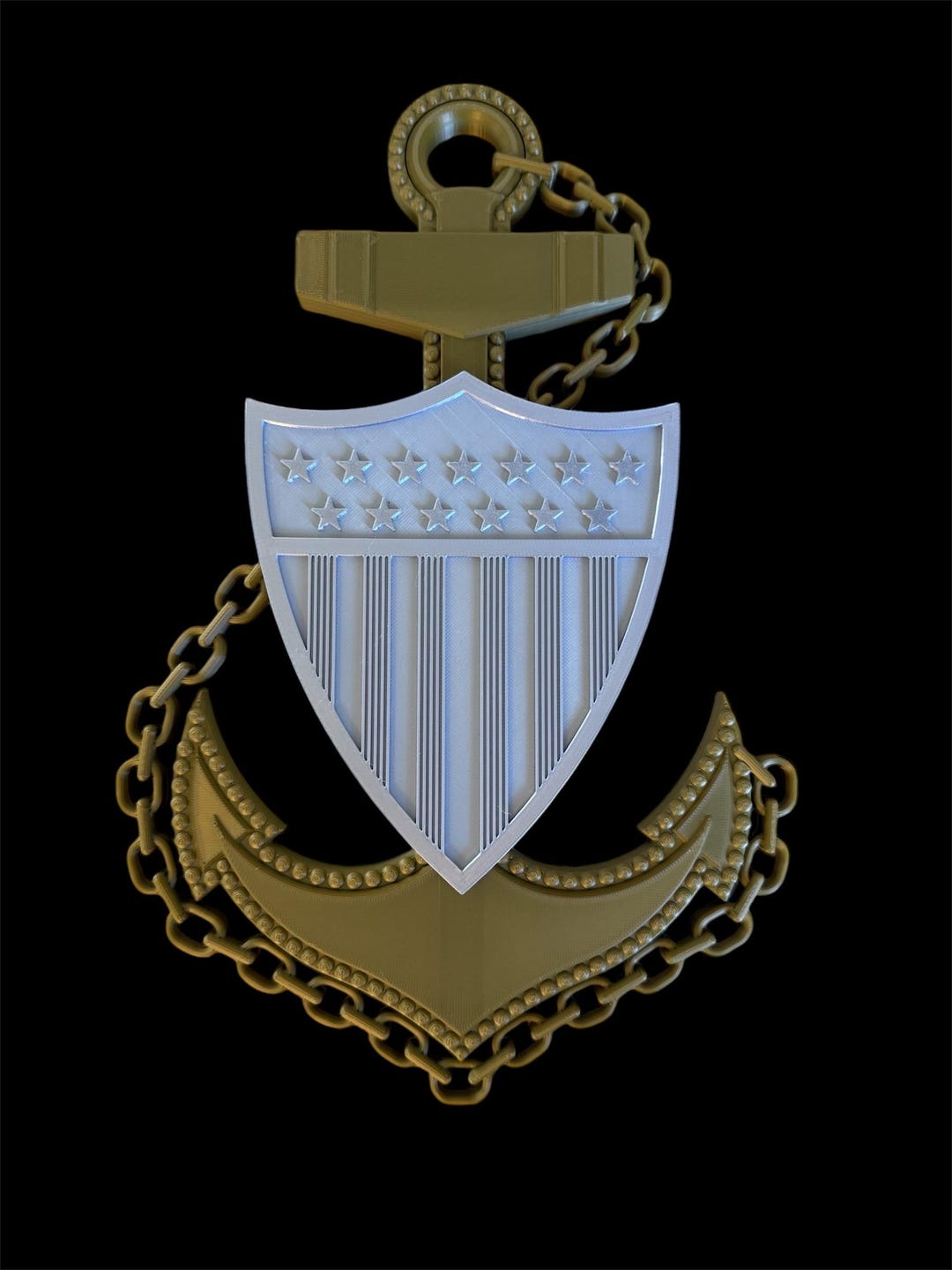 3D Print USCG, CPO, Chief Anchor, Hat Box, Ccti, Retirement - Etsy