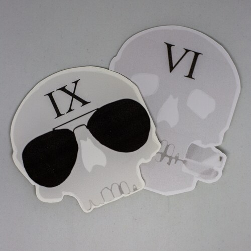 Gideon the Ninth Skull Decal - Etsy Australia