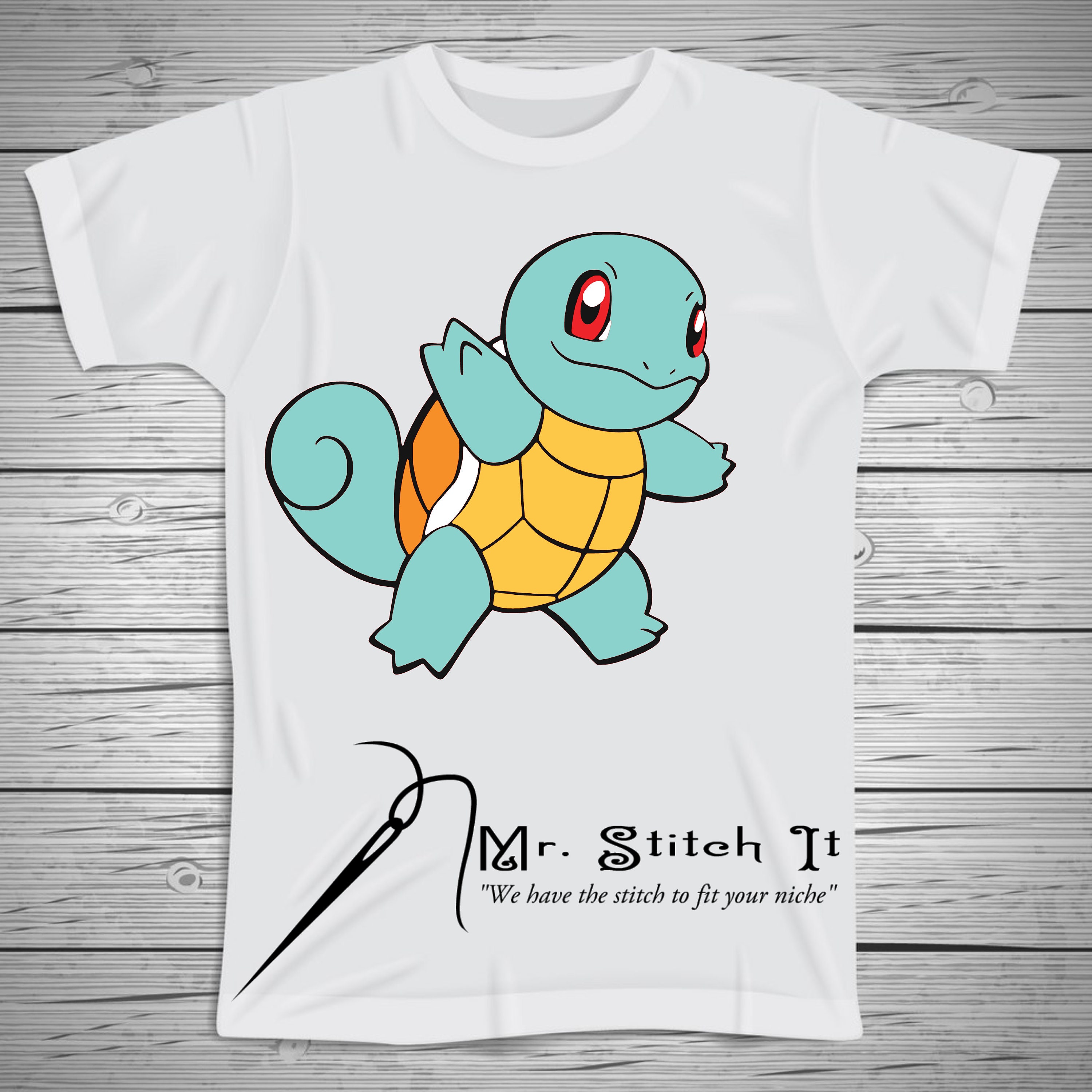 Squirtle SVG Design - Etsy