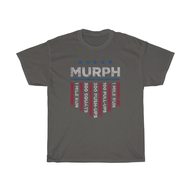 Memorial Day Murph Wod Workout Cross Fitness Fun T-shirt - Etsy