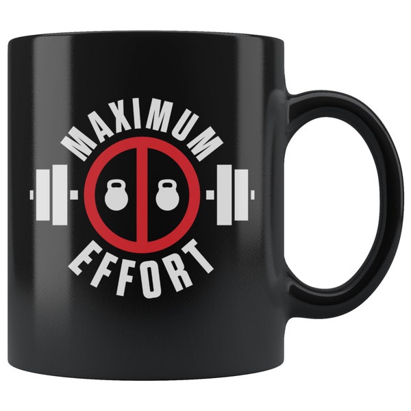 Weightlifting Mug - Etsy
