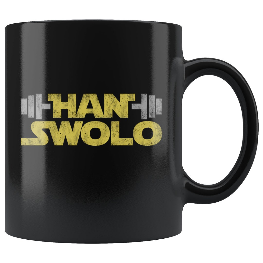 Han Swolo 11 oz Taza de café negro - Etsy España