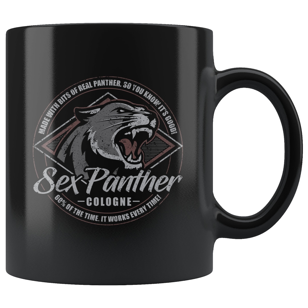 Sex Panther Cologne 11 Oz Black Coffee Mug - Etsy
