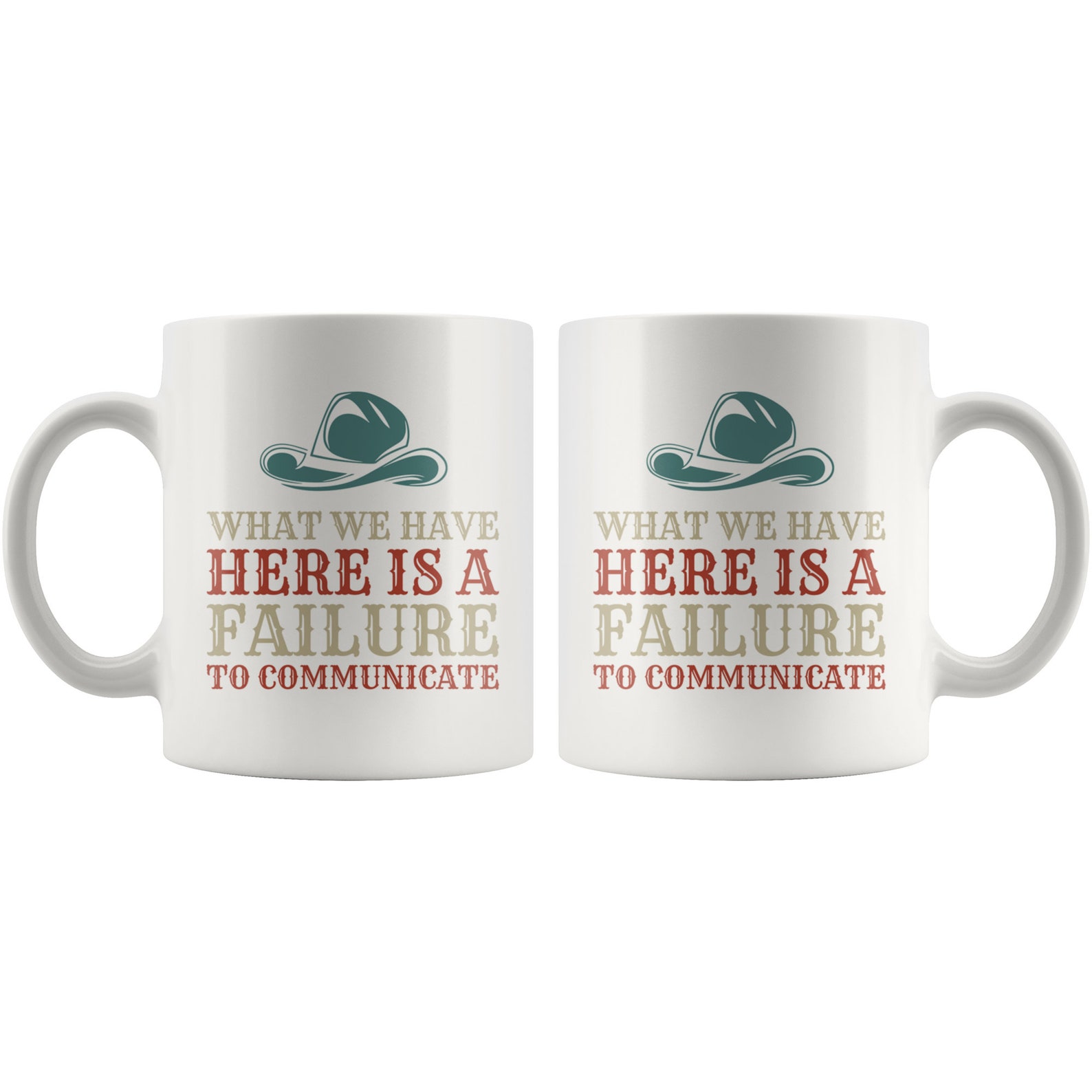 Failure To Communicate Funny Iconic 11 oz White Coffee Mug | Etsy