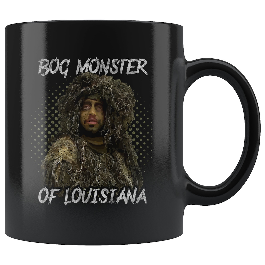 Bog Monster De Louisiane IJ 11oz Tasse à café noir - Etsy France
