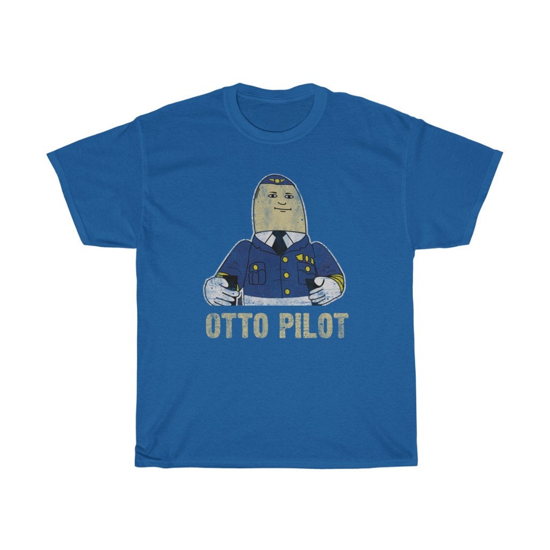 Otto Pilot Funny Flying Airplane T-shirt - Etsy