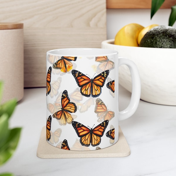 Butterfly Coffee Mug - Etsy