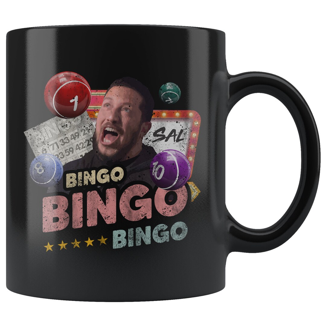 Bingo Sal IJ 11oz Black Coffee Mug - Etsy
