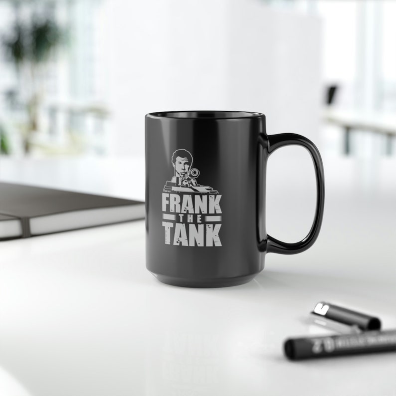 Old School Frank Tank 15 Oz Black Coffee Mug - Etsy