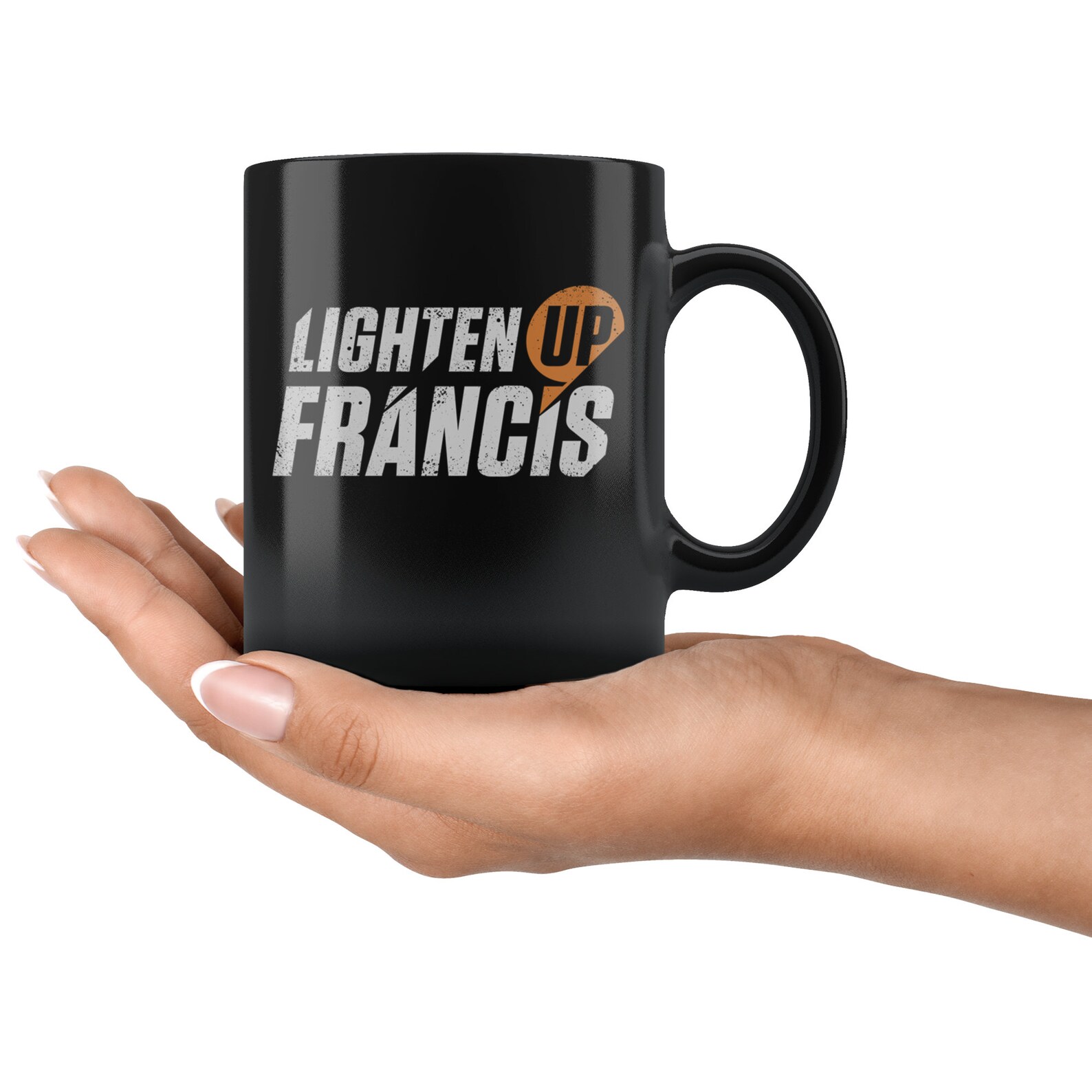 Lighten up Francis Funny Classic Movie Quote 11 Oz Black - Etsy
