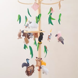Baby Mobile Australian Animal, Handmade Nursery and Children's Decor ...