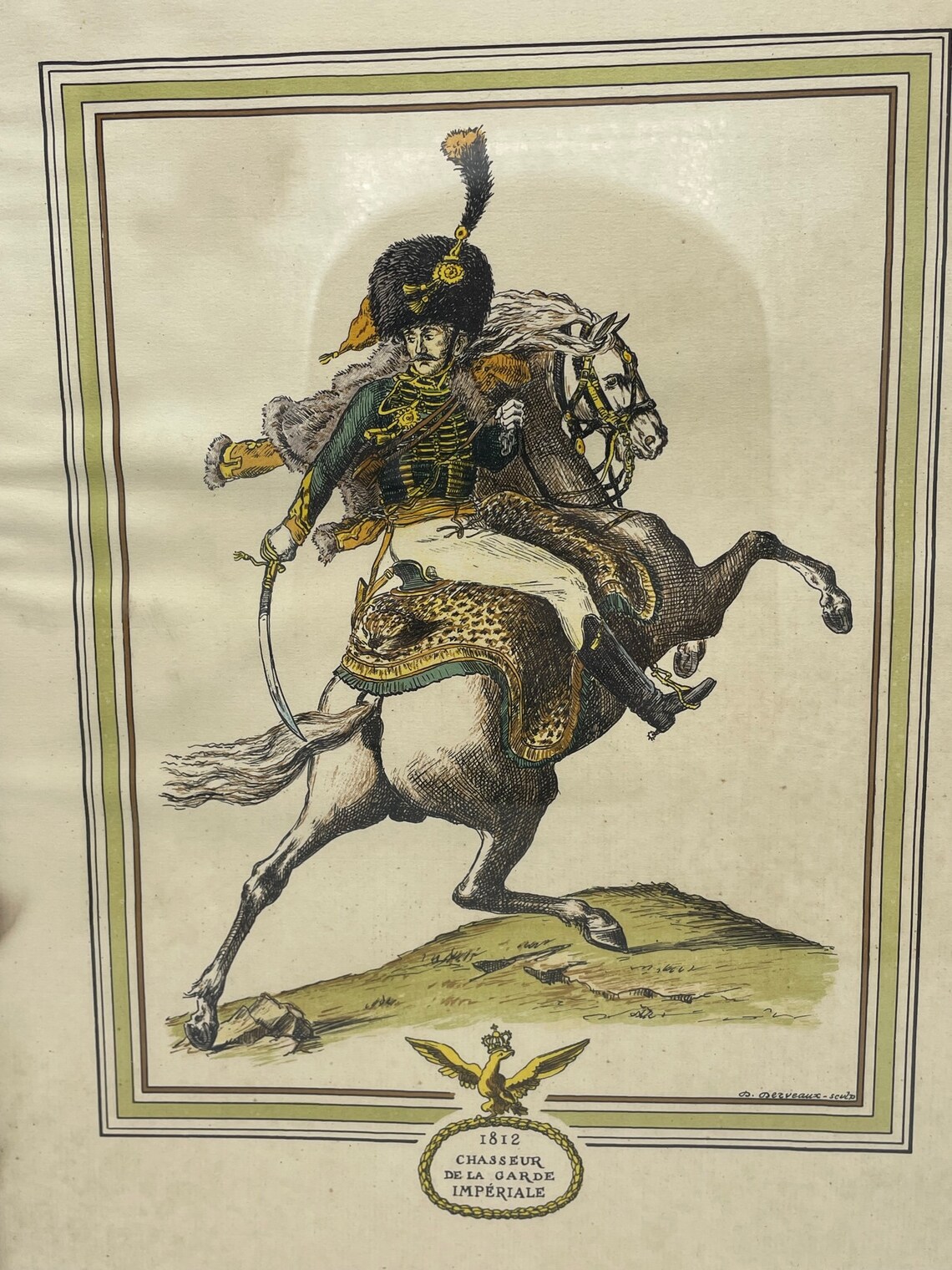 Incredibly Detailed Early 1900's Military Dress Print - Etsy