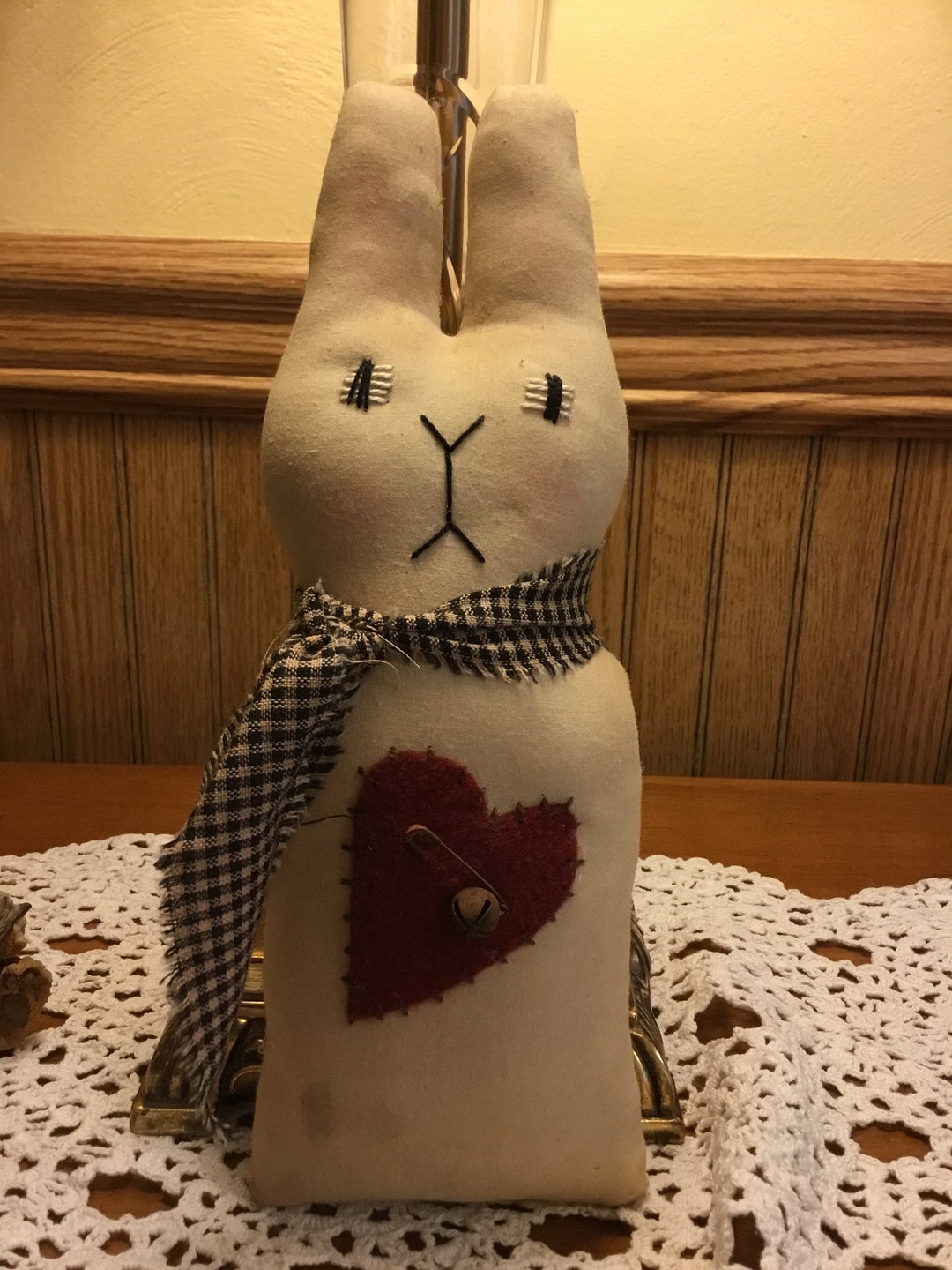 Prim Bunny, Prim Bunny Decor, Primitive Easter Decor - Etsy