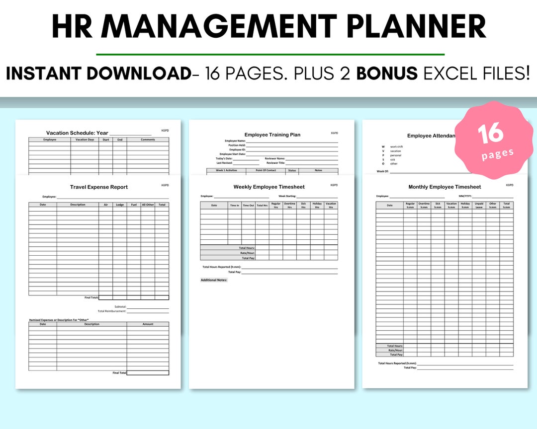 Employee Tracker: Essential Human Resource Management Tools to Screen ...