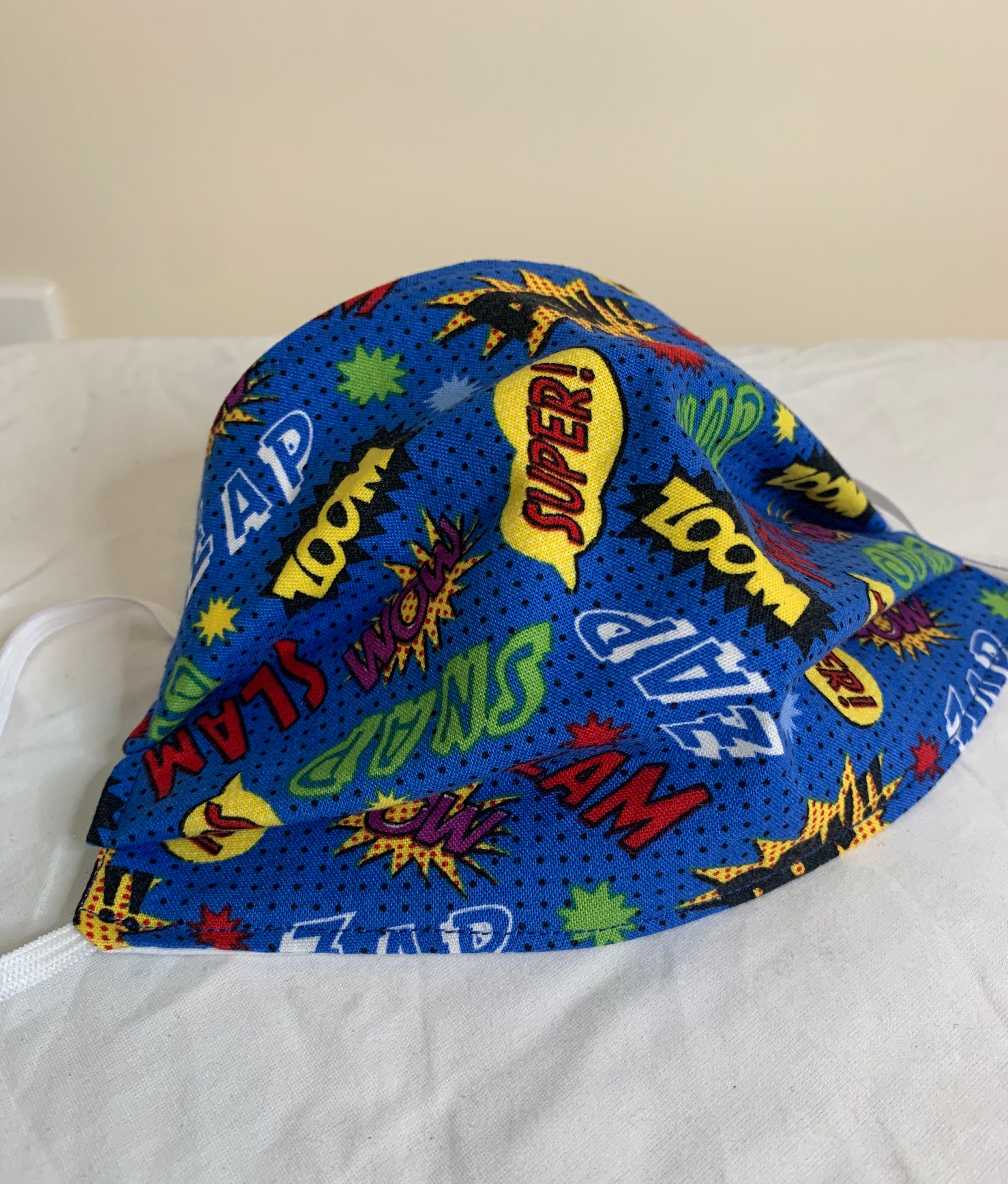 Superhero Face Mask Etsy