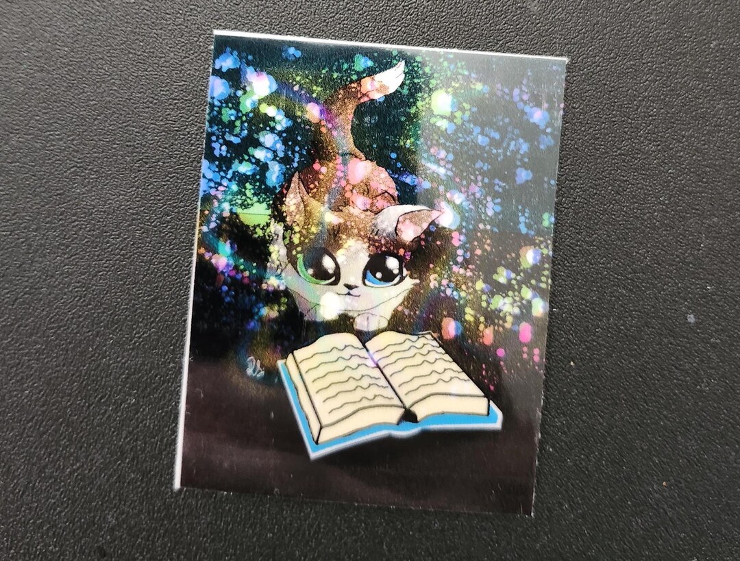 Magic Kitty Sticker - Etsy