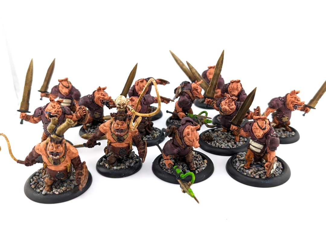 Wrath of Kings House Teknes Union Box 1 - Set of 14 - Hand Painted ...