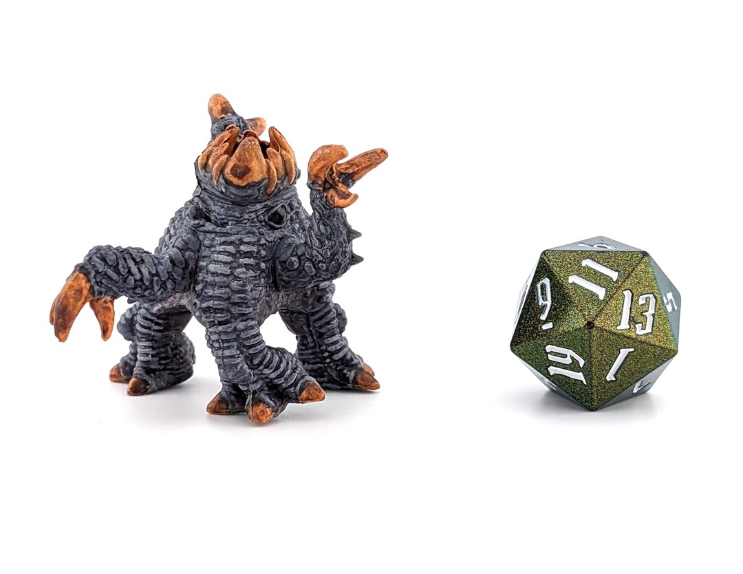 Xorn Hand Painted Miniature Monster for Tabletop RPG - Etsy