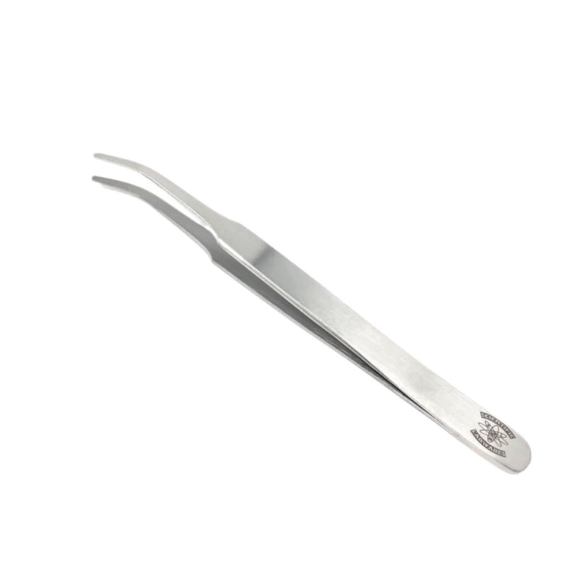 Scientific Labwares Stainless Steel Lab Forceps With Curved Tapered ...