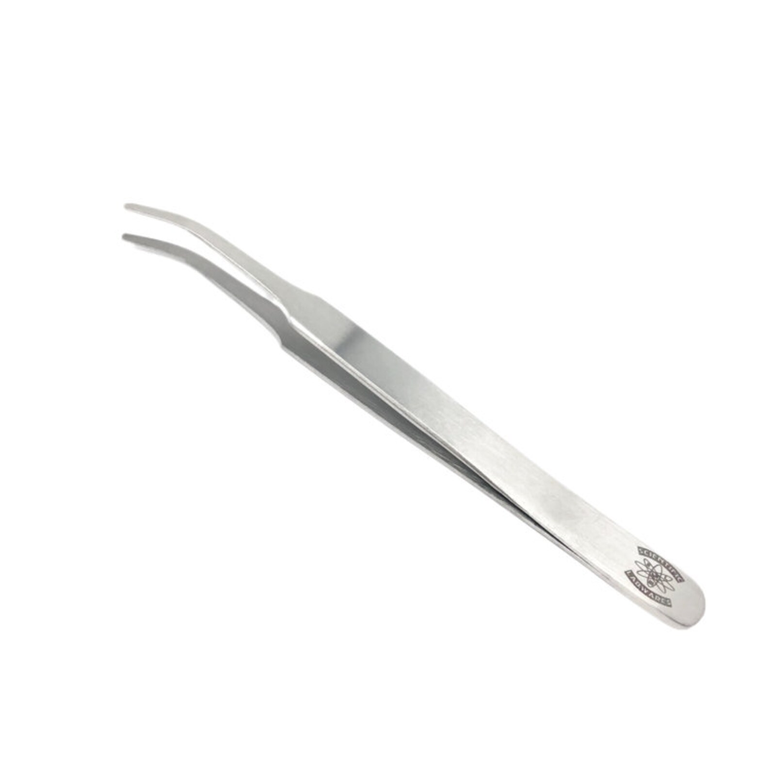 Scientific Labwares Stainless Steel Lab Forceps With Curved Tapered ...