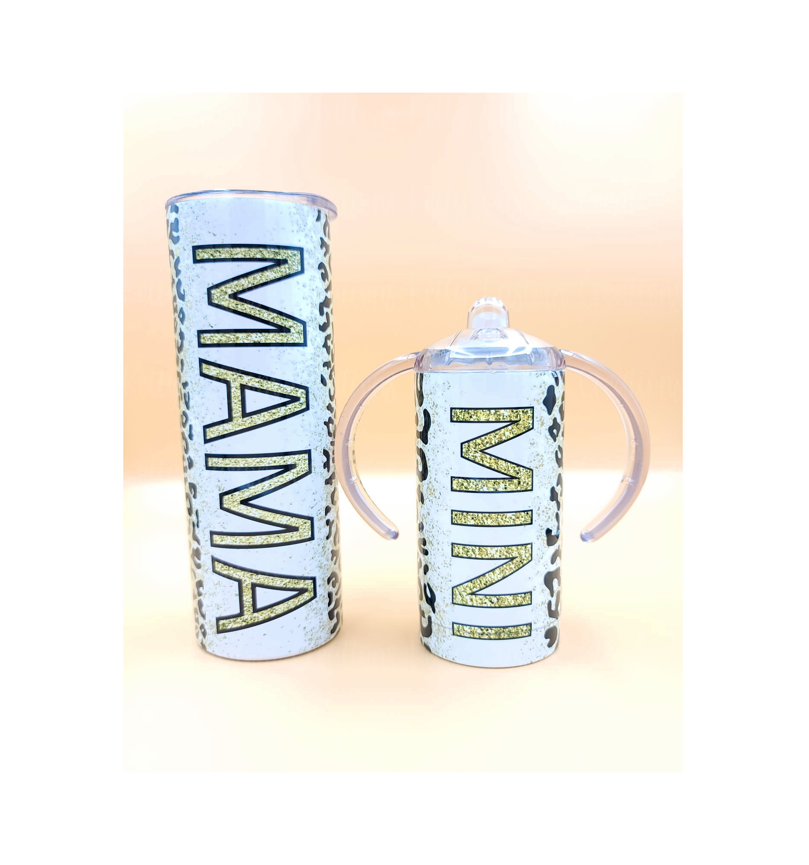 Mama And Mini Matching Tumblers 20oz Tumbler Skinny Etsy Uk