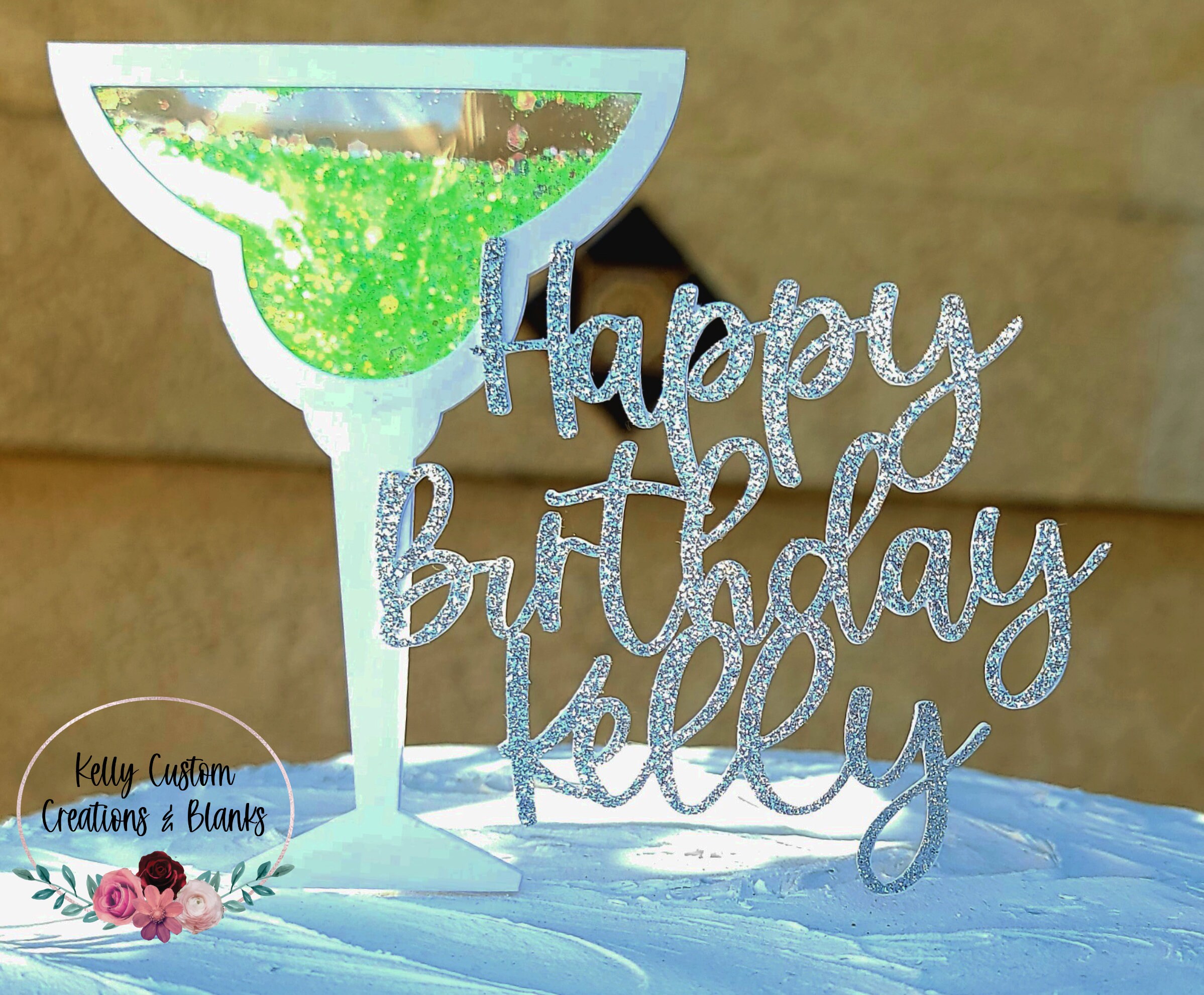 Happy Birthday Margarita Cake