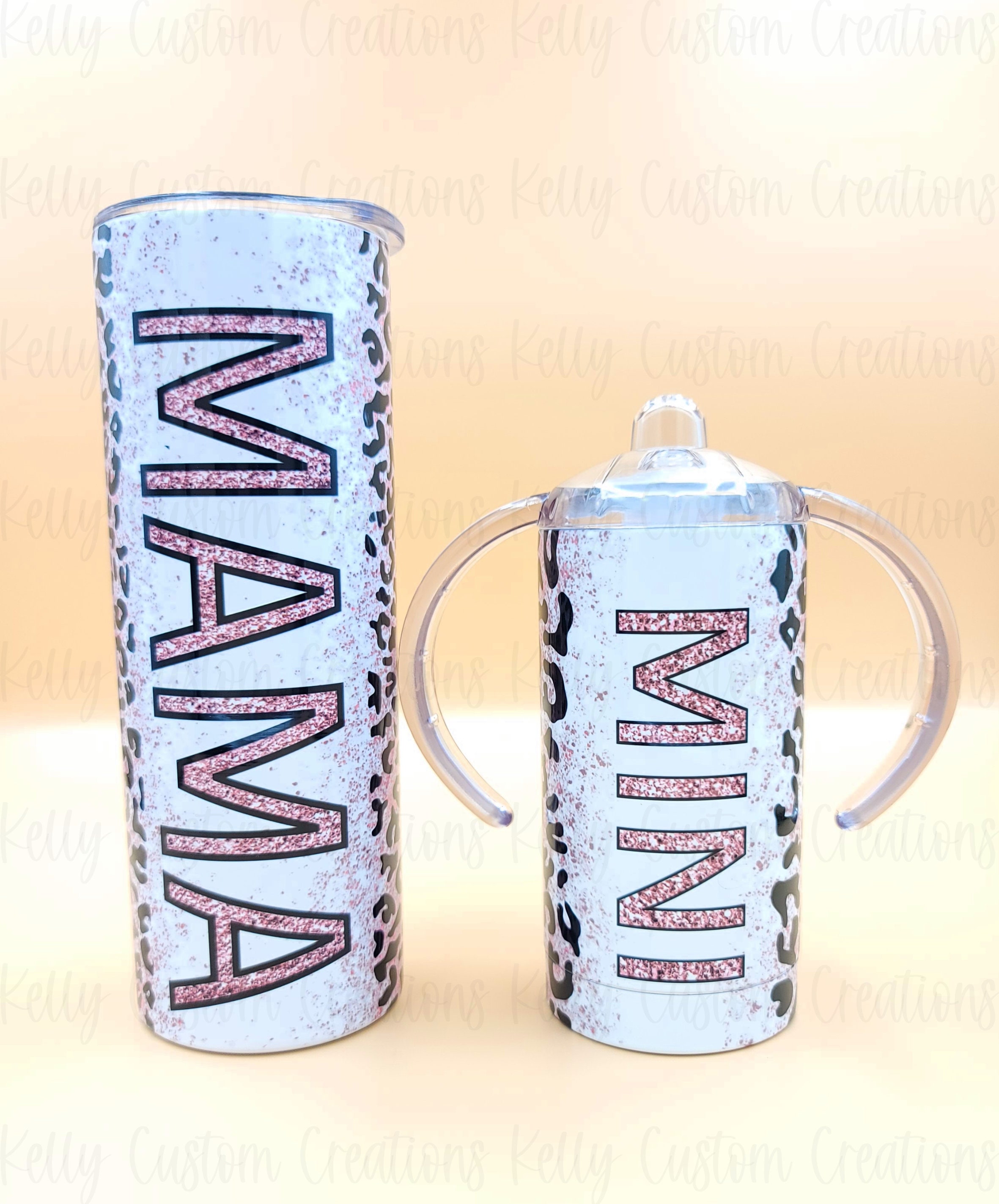 Mama And Mini Matching Tumblers 20oz Tumbler Skinny Etsy