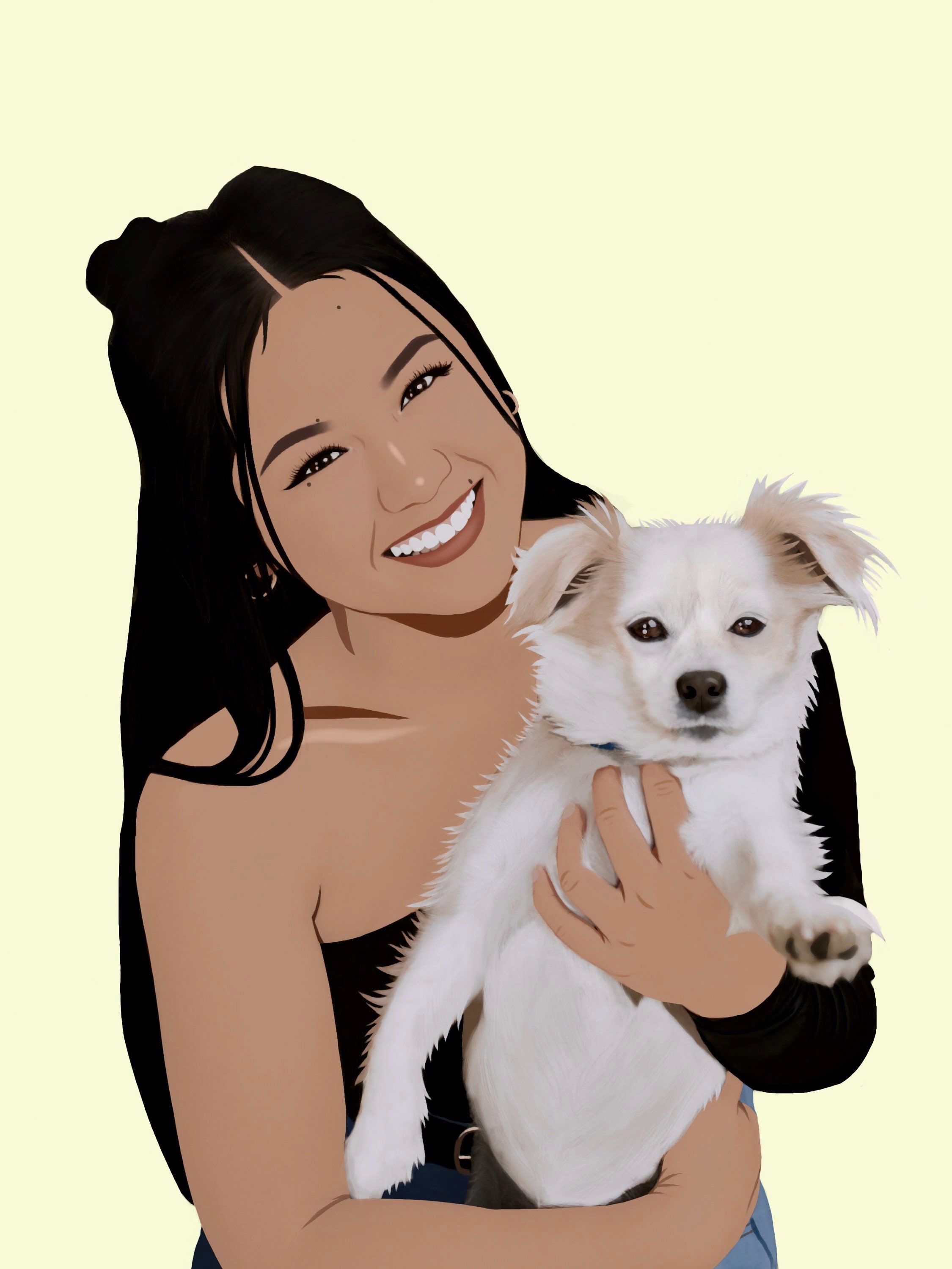 Custom Full Detailed Digital Portrait Illustration - Etsy