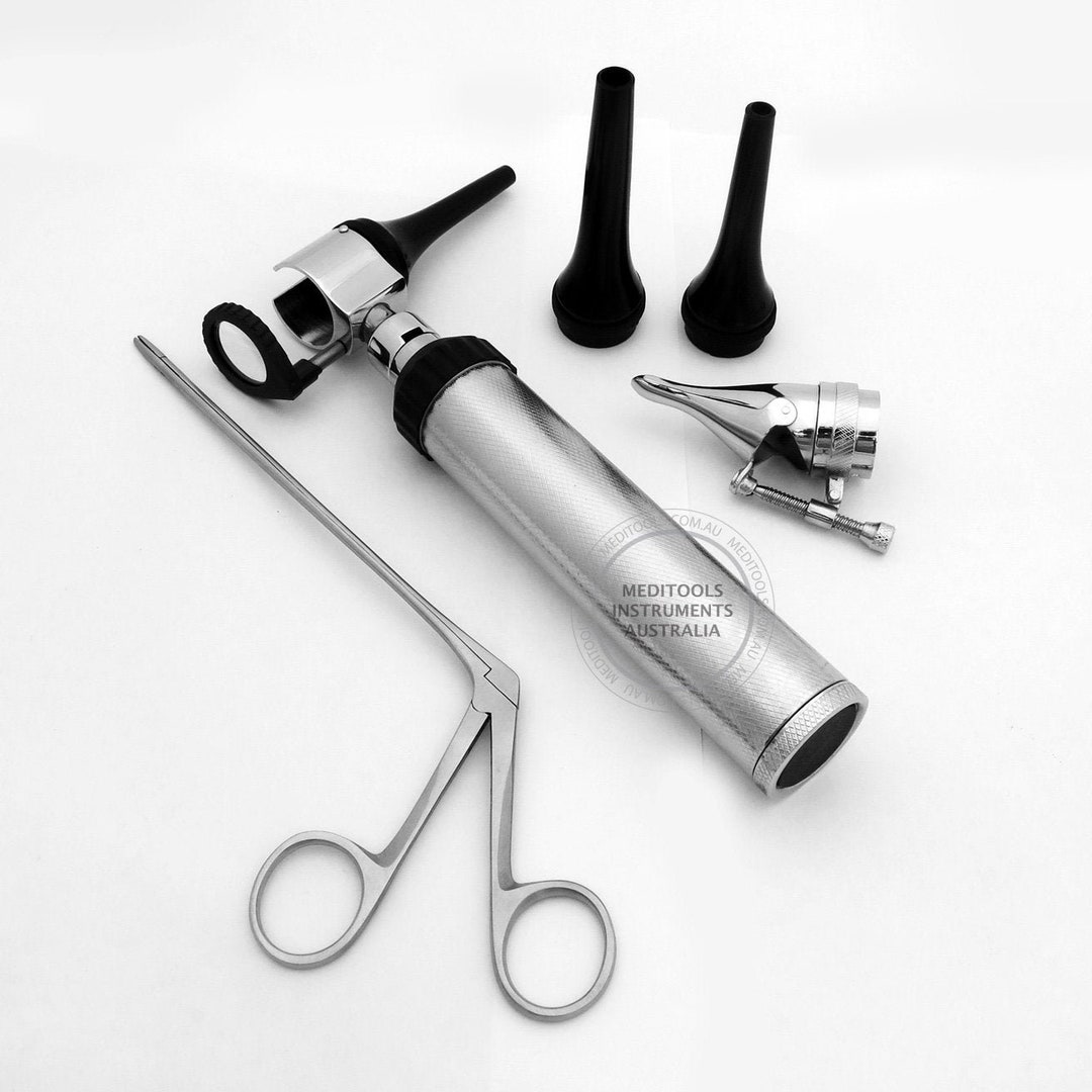 PROSKOP® Veterinary Otoscope ENT Set, Ear Exam Kit for Pets, Grass Seed ...