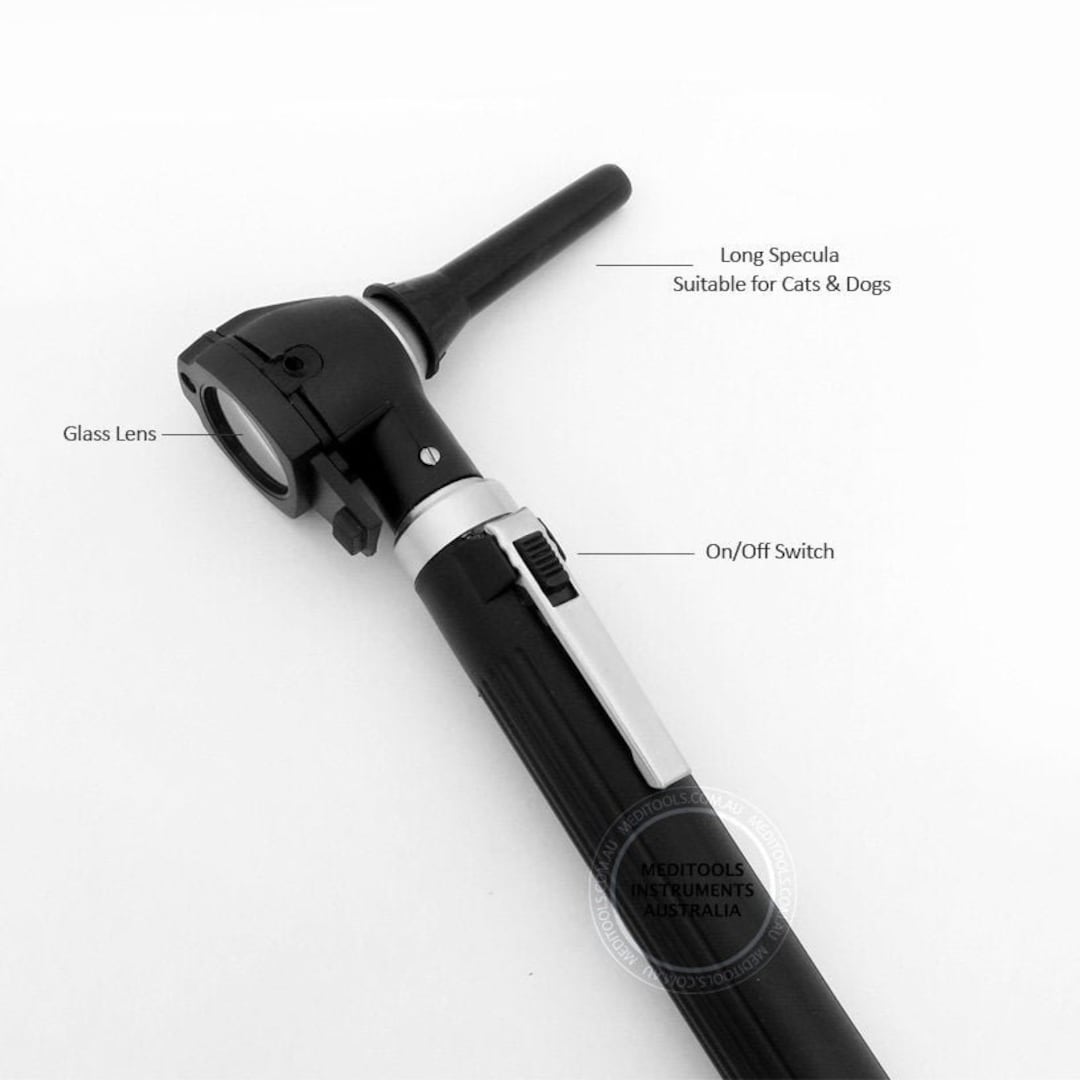 Pet Otoscope, Veterinary, Fiber Optic, Dog, Cat, Ear Exam, Pet, Earache ...