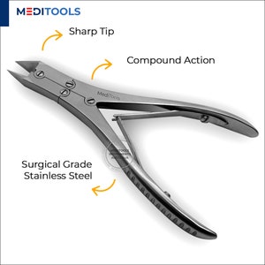 Toe Nail Nipper, Clipper, Ingrown, Elderly, Thick Nails Trimming ...