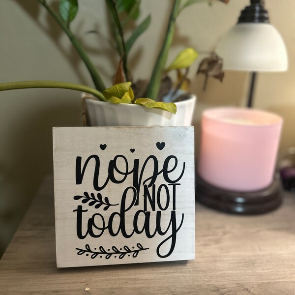 Custom Mini Wood Block Signs - Etsy